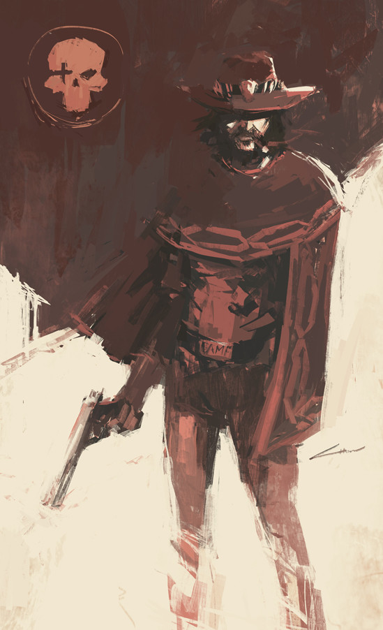 ArtStation - Deadeye McCree (Overwatch)