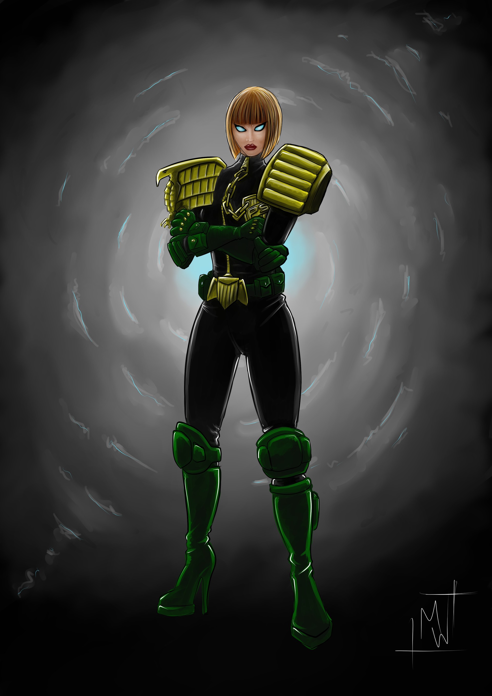 ArtStation - Judge Anderson