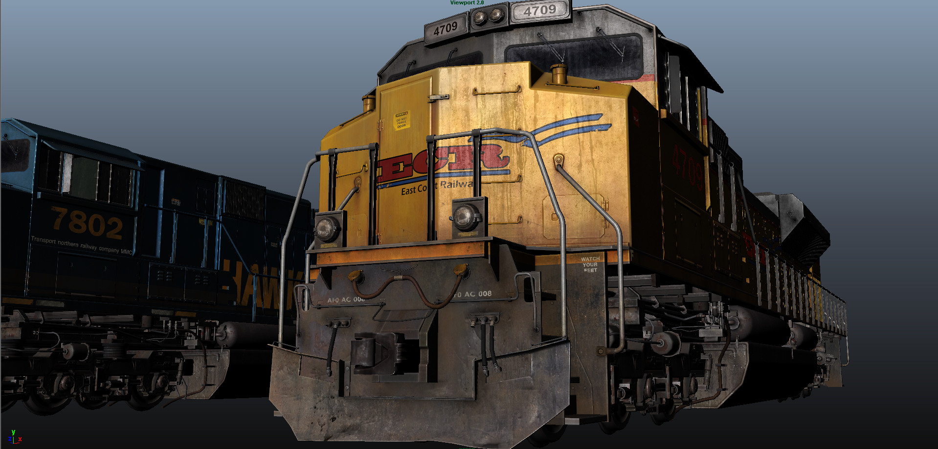 Praphul P Ambika - locomotive