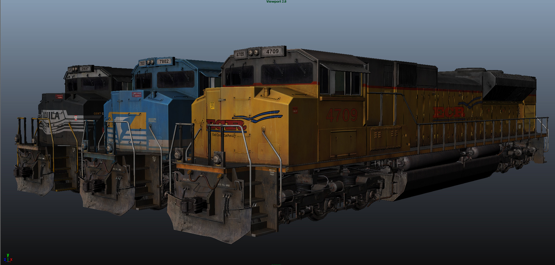 Praphul P Ambika - locomotive