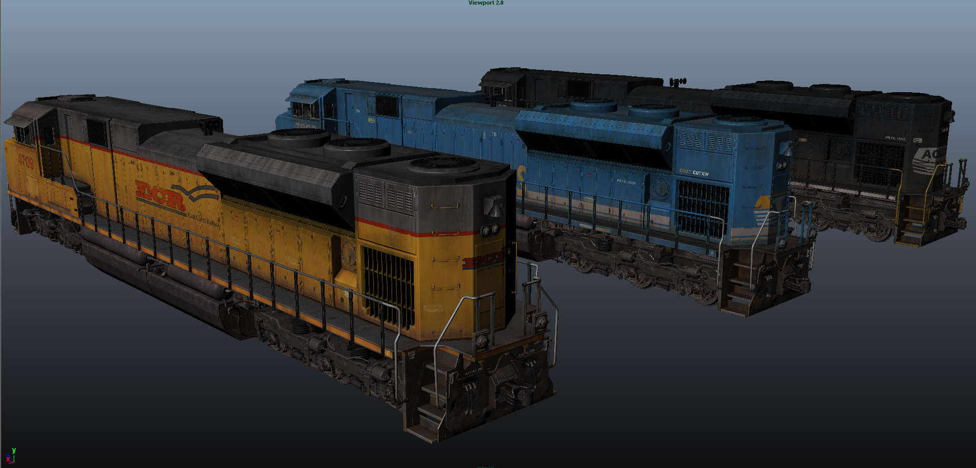 Praphul P Ambika - locomotive