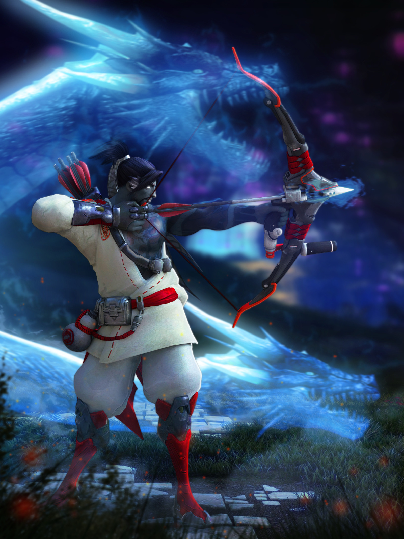 ArtStation - Hanzo Demon