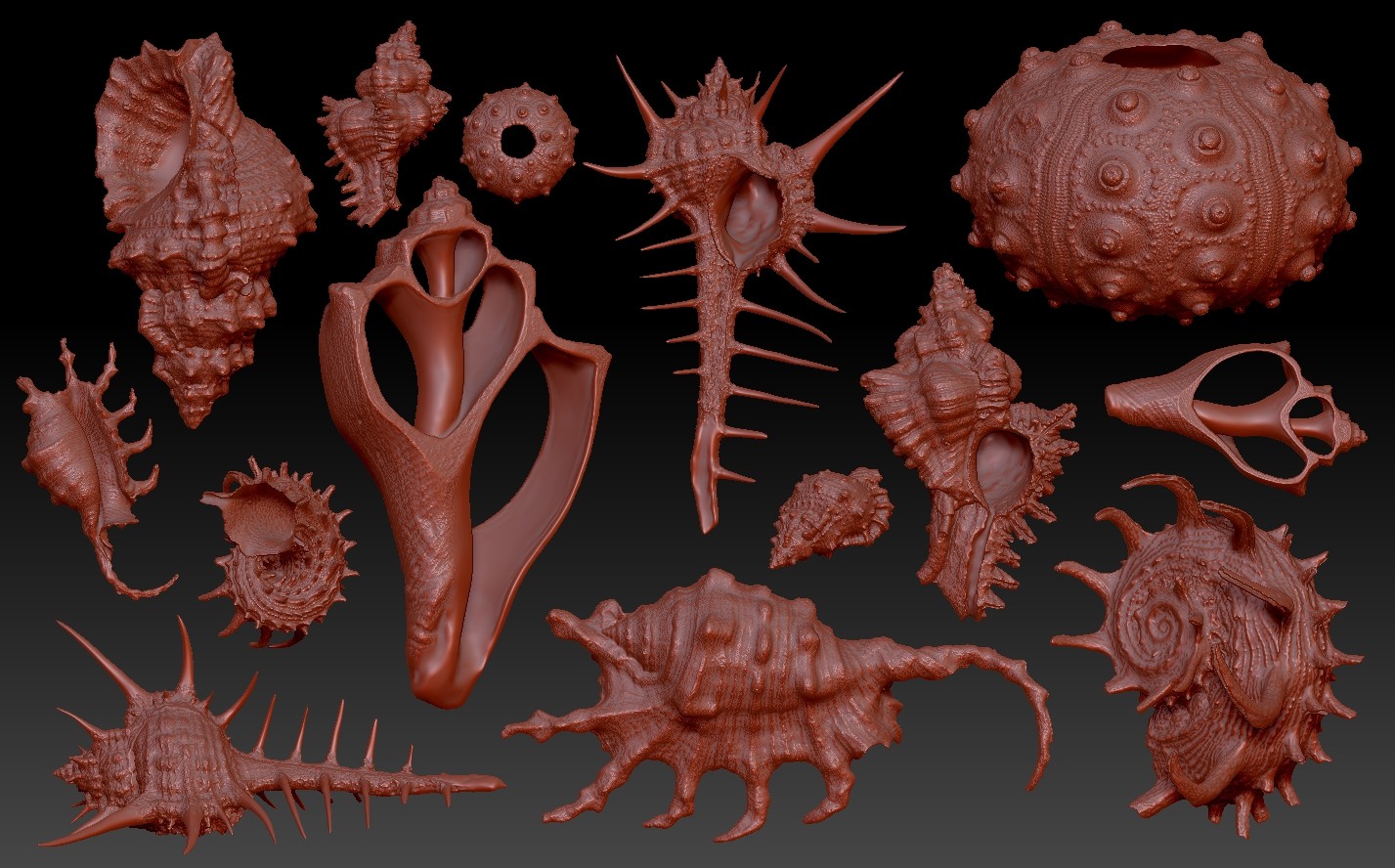 ArtStation - Sea Shell Environment assets