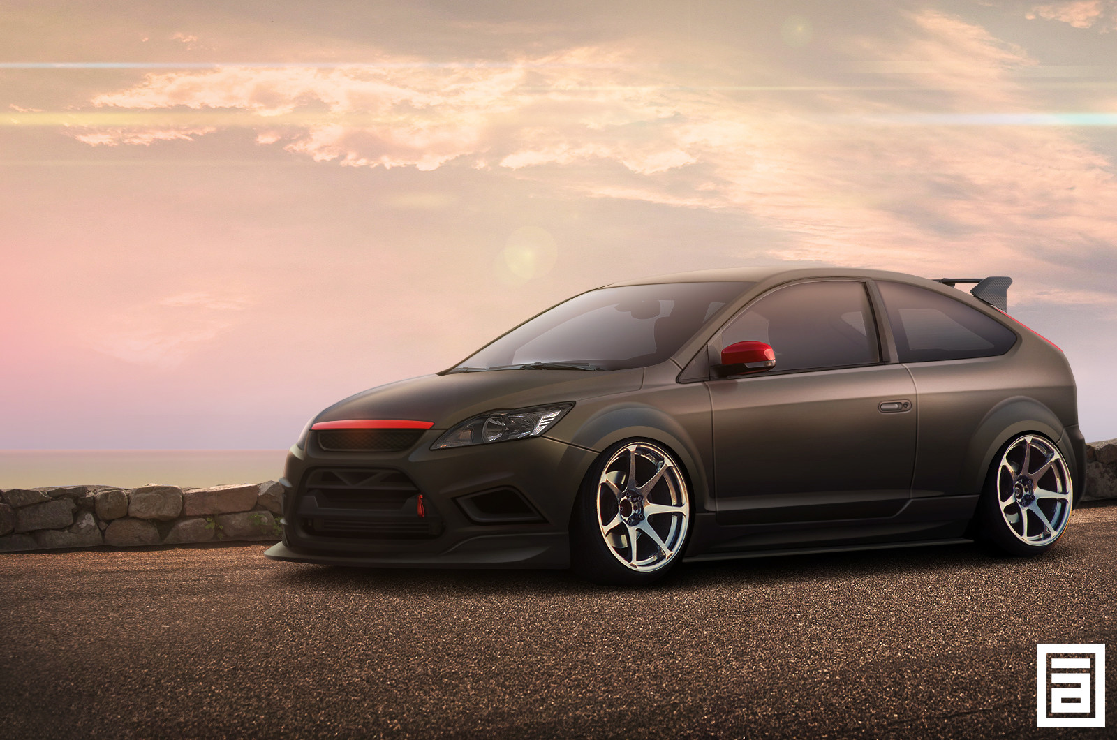 ArtStation - Ford Focus