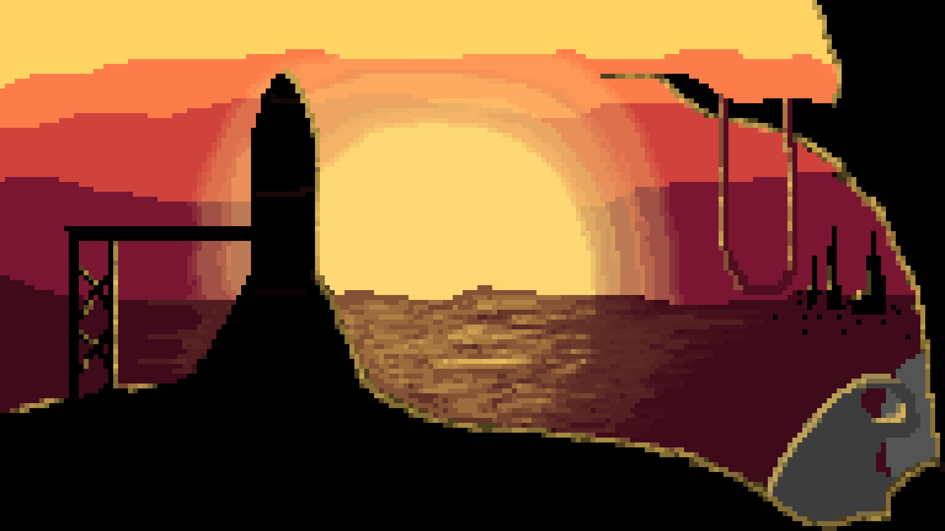 ArtStation - Pixel scenary