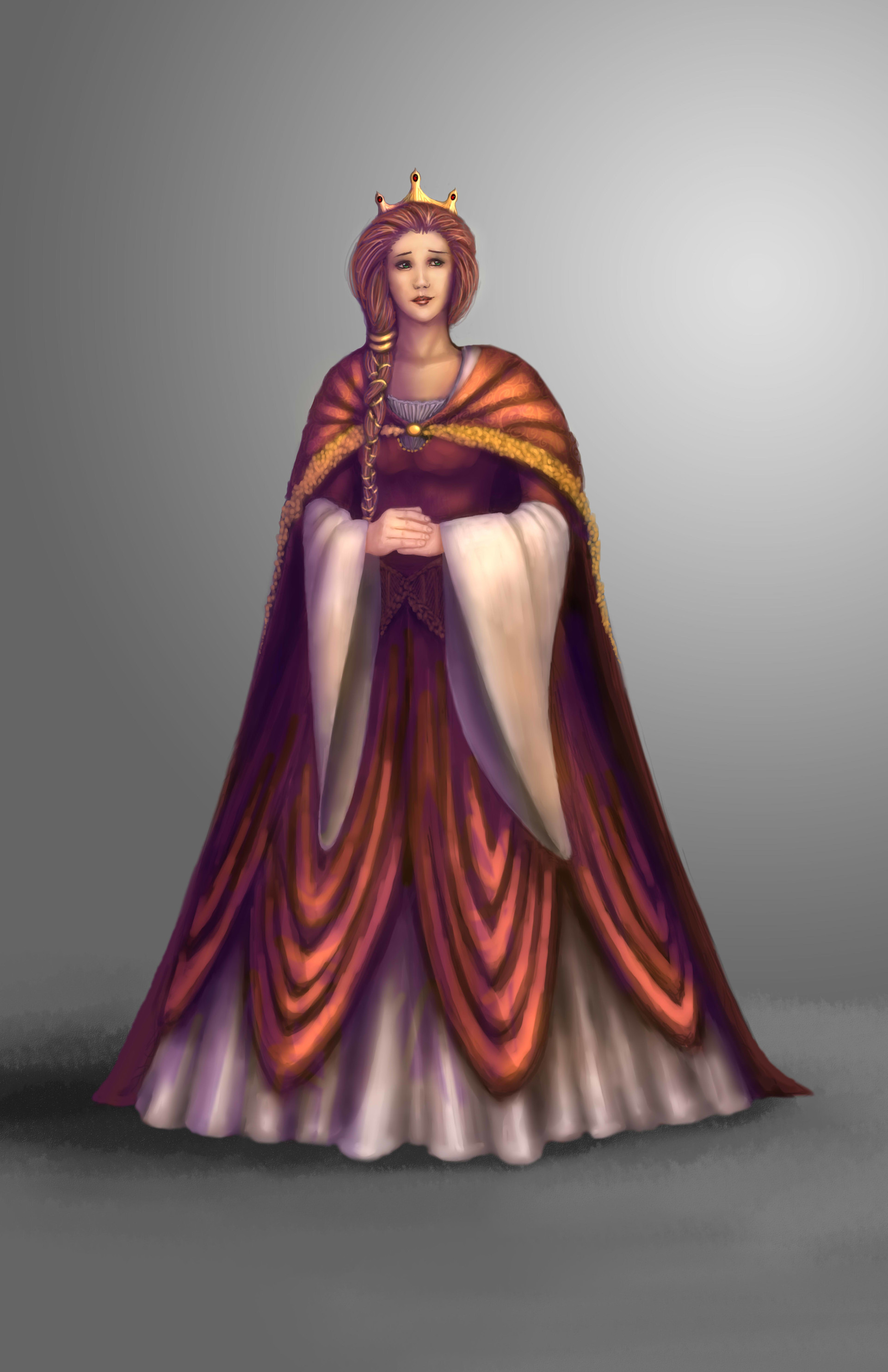 ArtStation - Queen Katherine Lyon