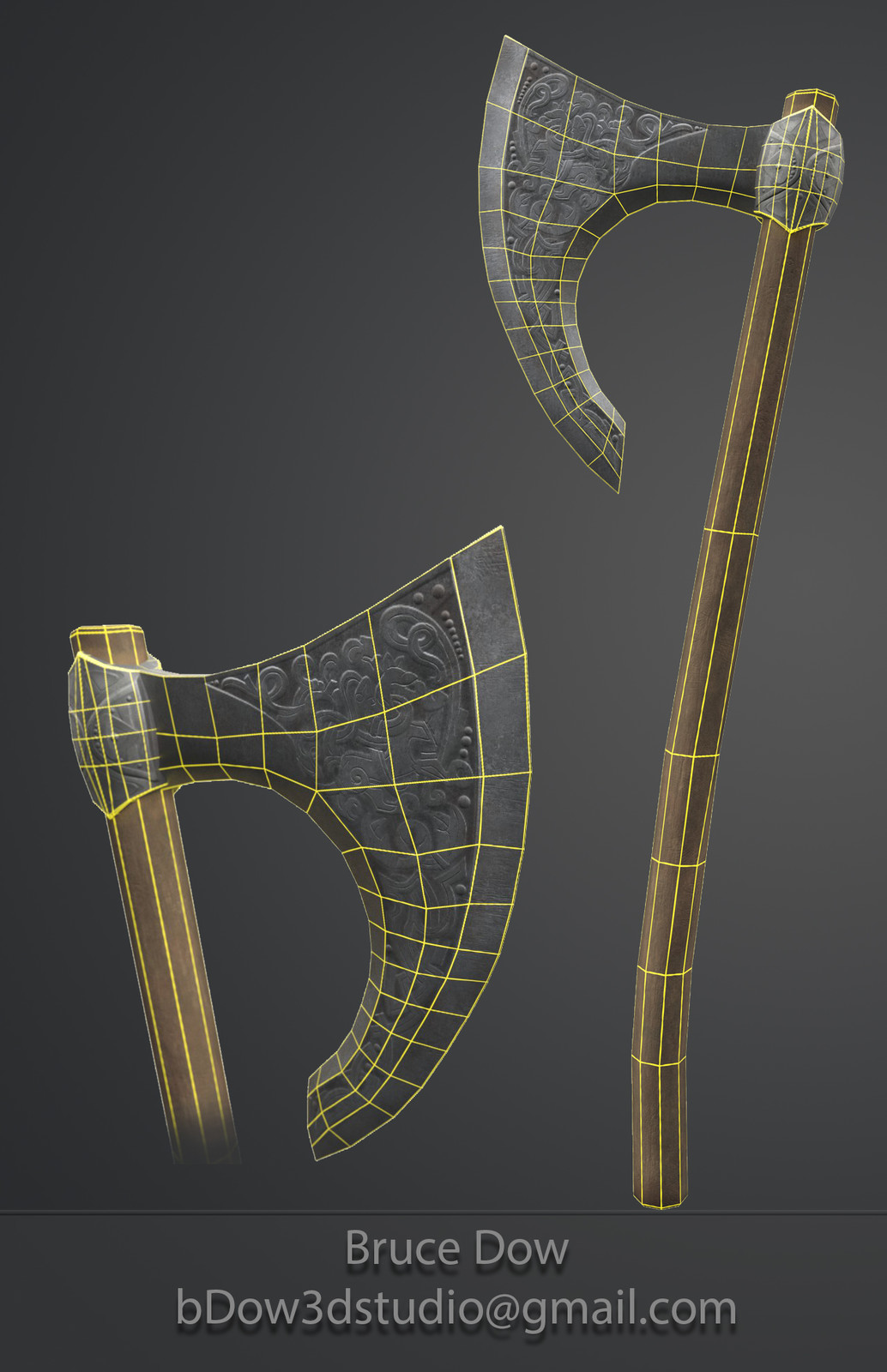 Bruce Dow - Viking Axe