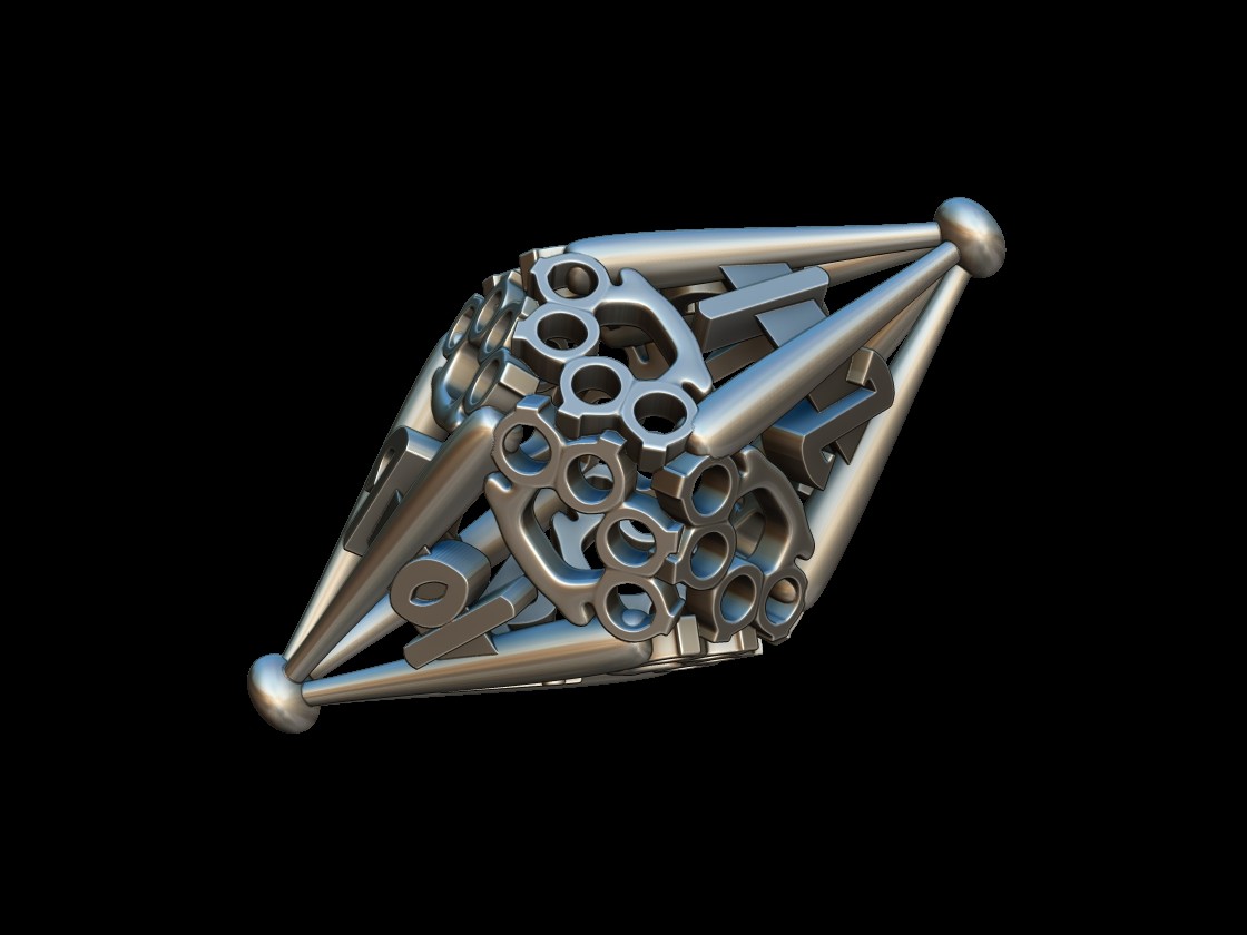 ArtStation - Gaming dice D10