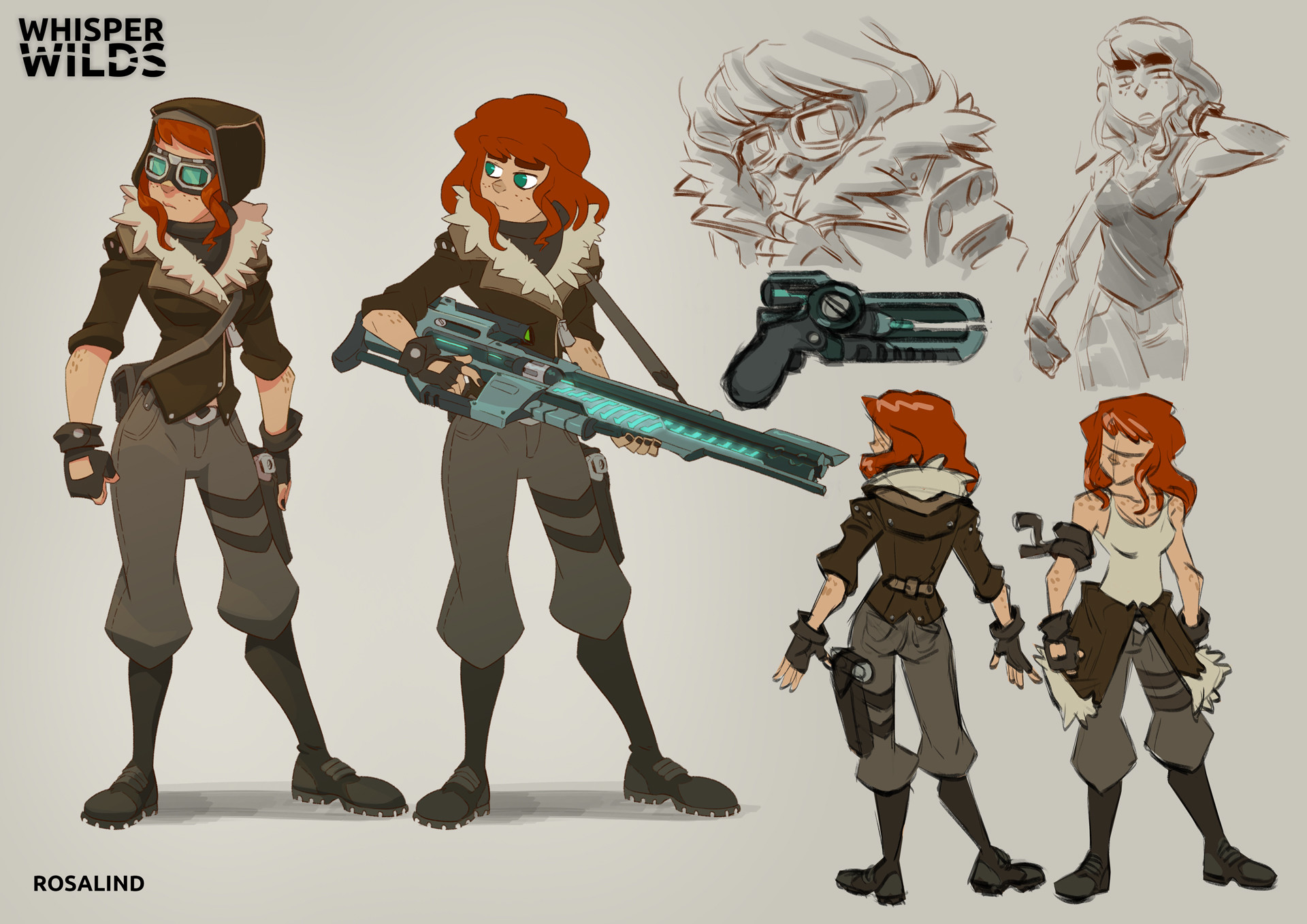 ArtStation - Whisper Wilds - Rosalind