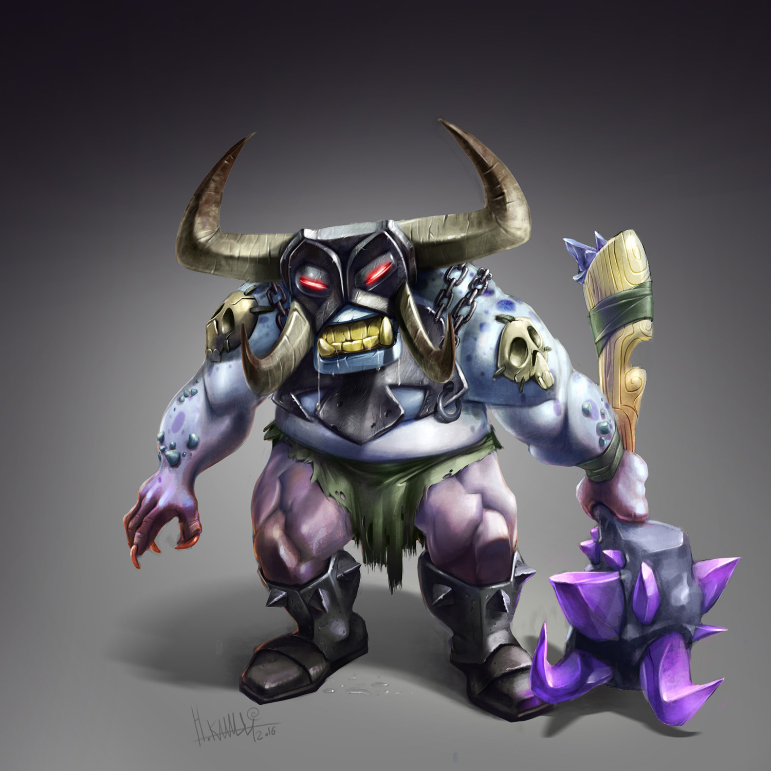 ArtStation - white demon