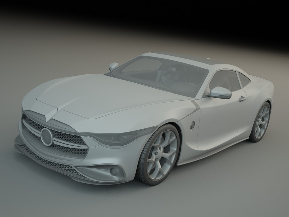 ArtStation - Coupe (no name car)