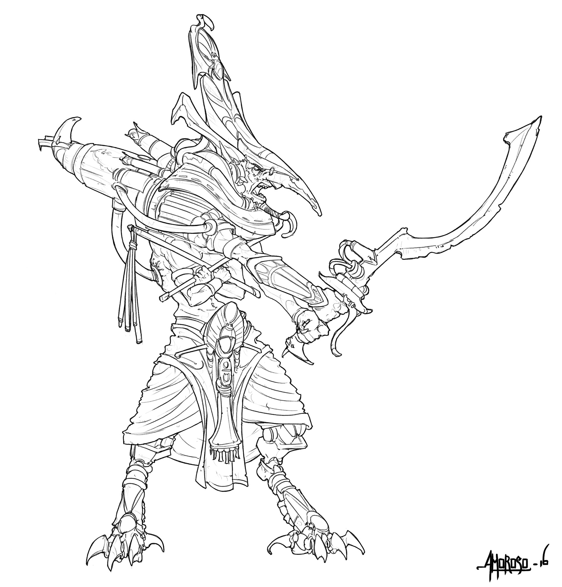avp coloring pages
