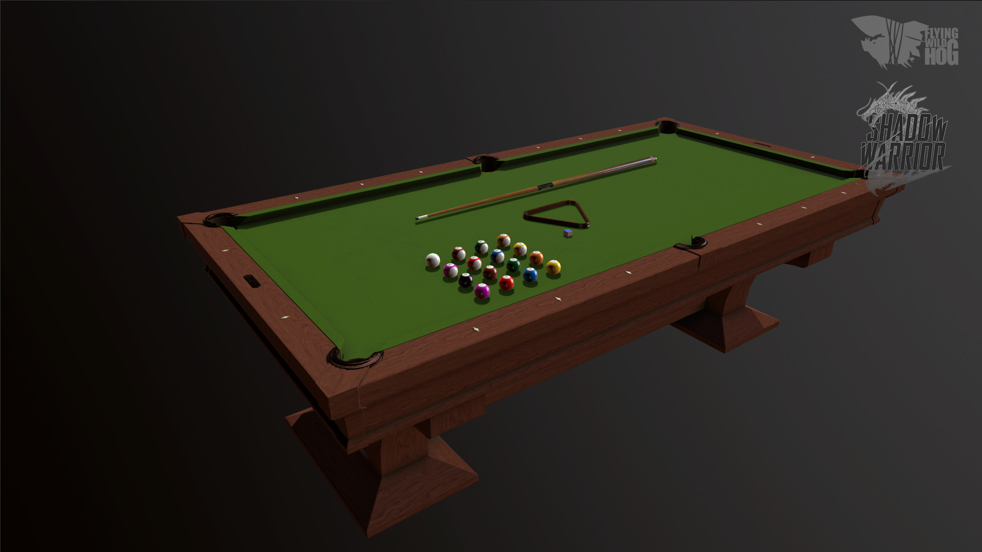 ArtStation - Pool Table