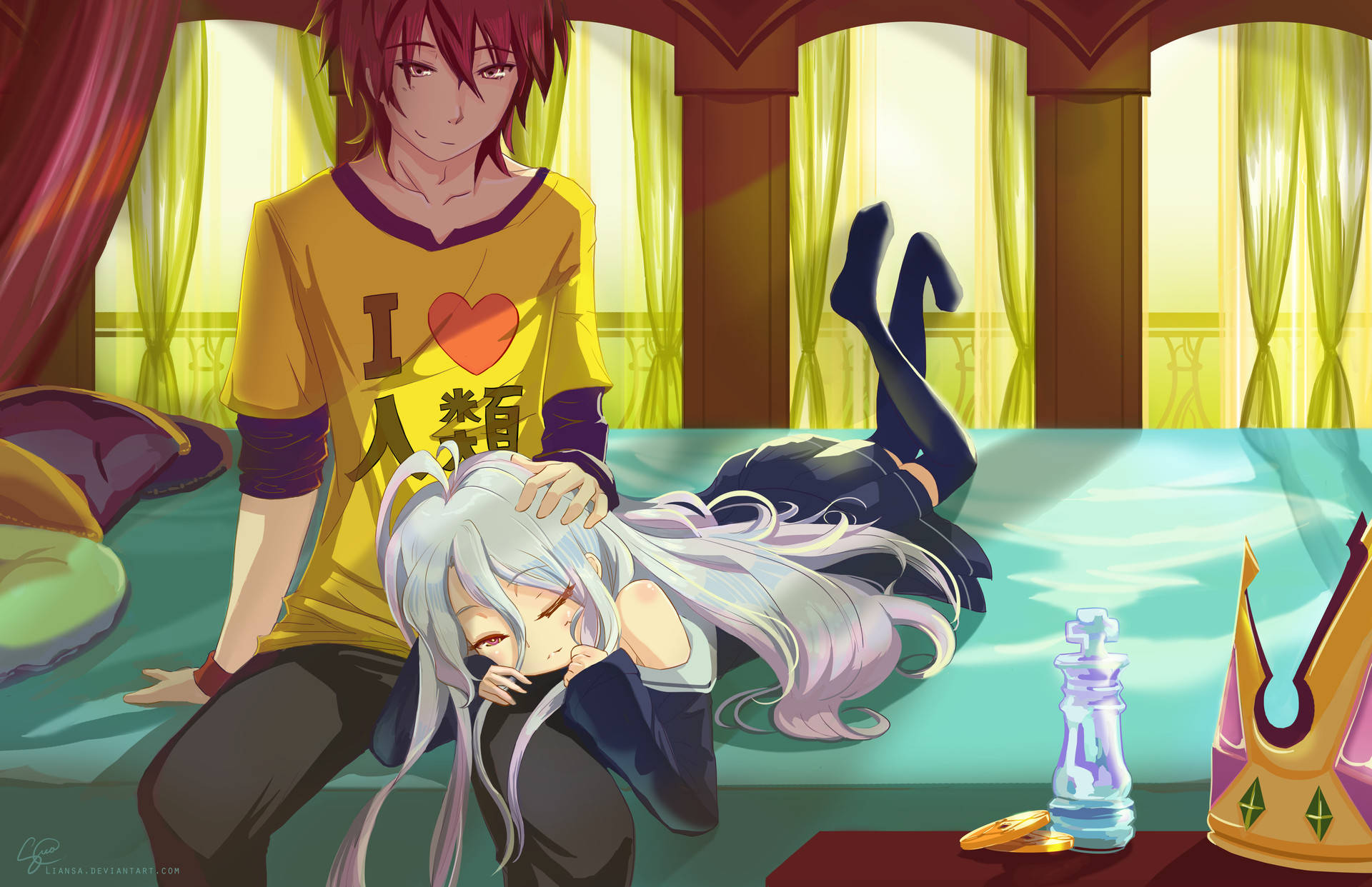 ArtStation - No Game No Life Poster