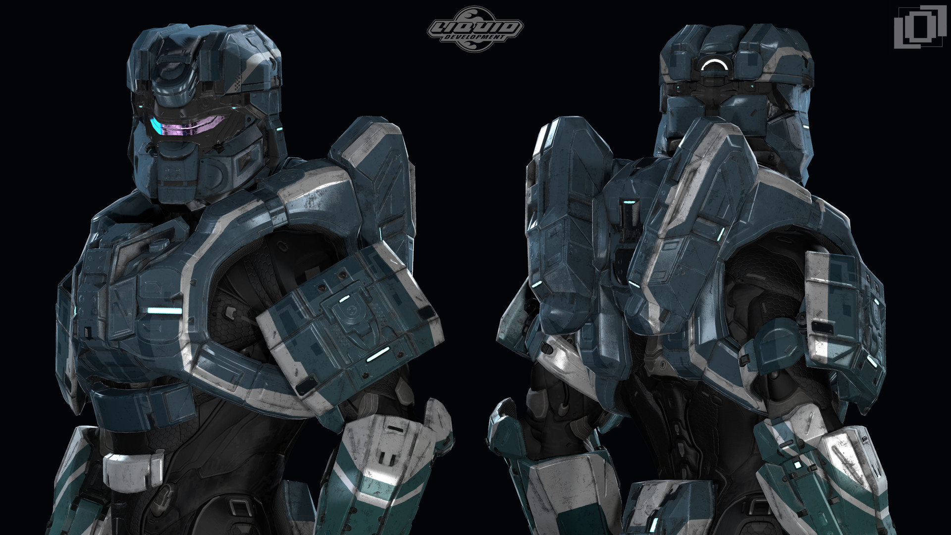 Chuck Byas - Halo 5: Guardians Commando Armor