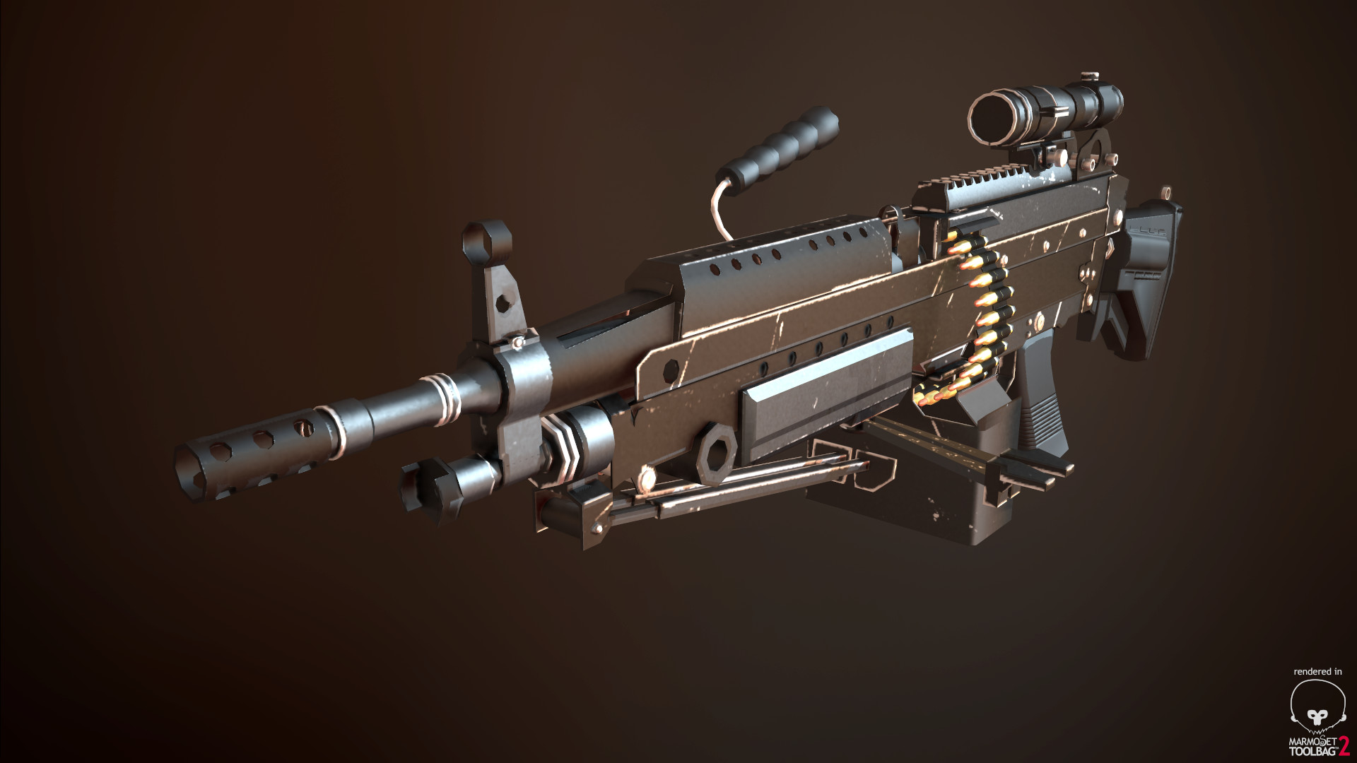 ArtStation - M249