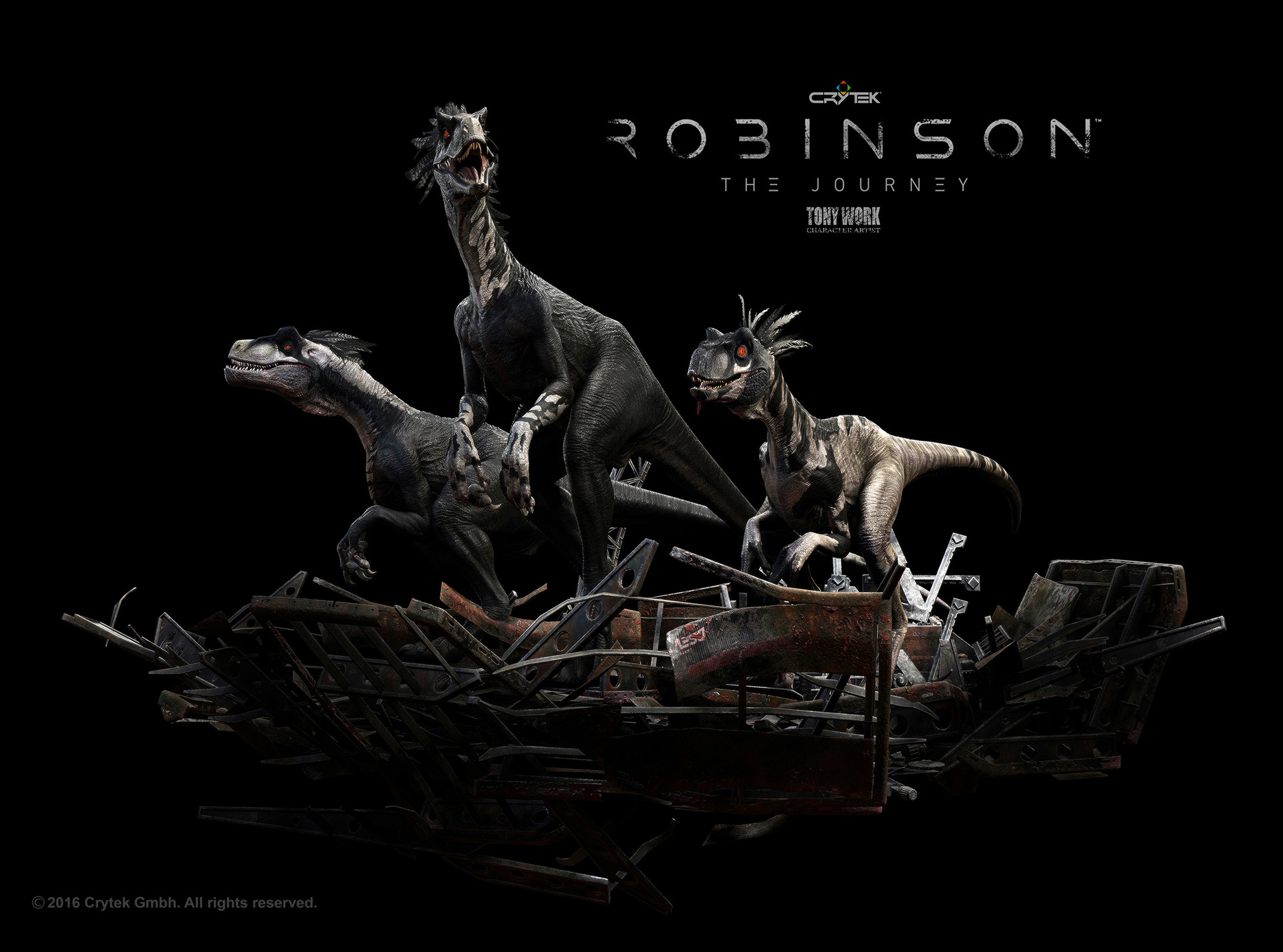 ArtStation - Robinson the journey raptor tribe video
