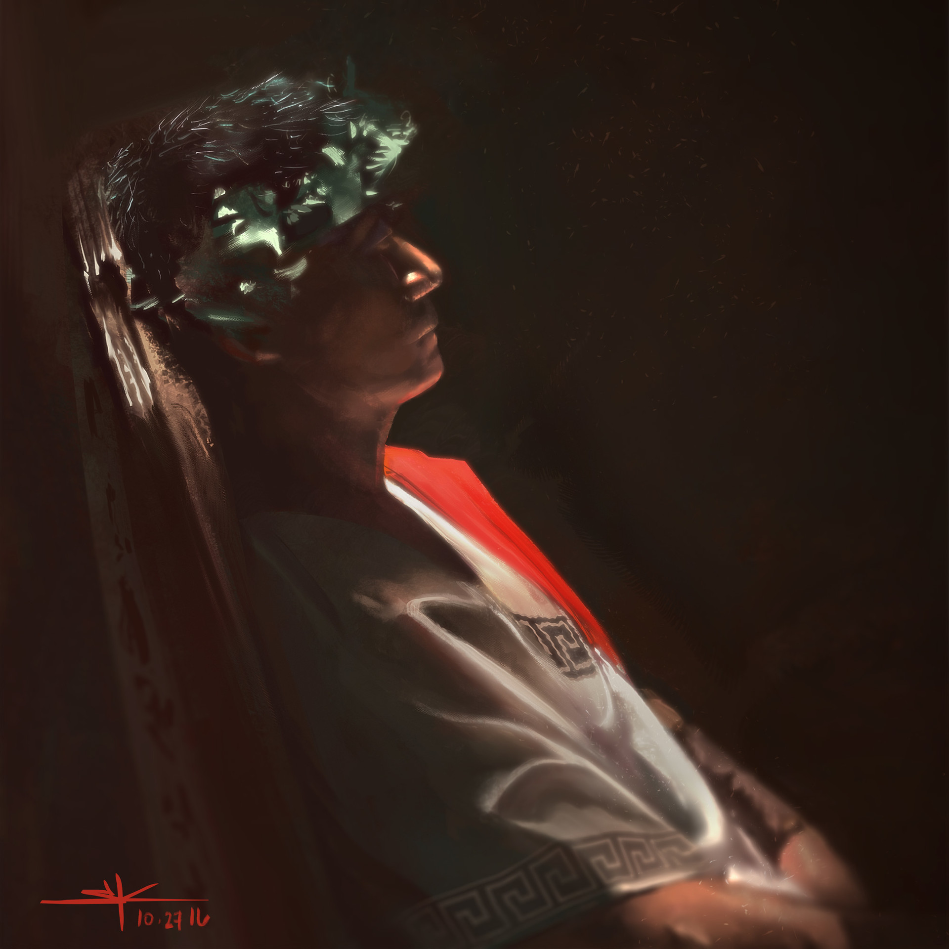 ArtStation - Live Model Jee Teo Color Portrait