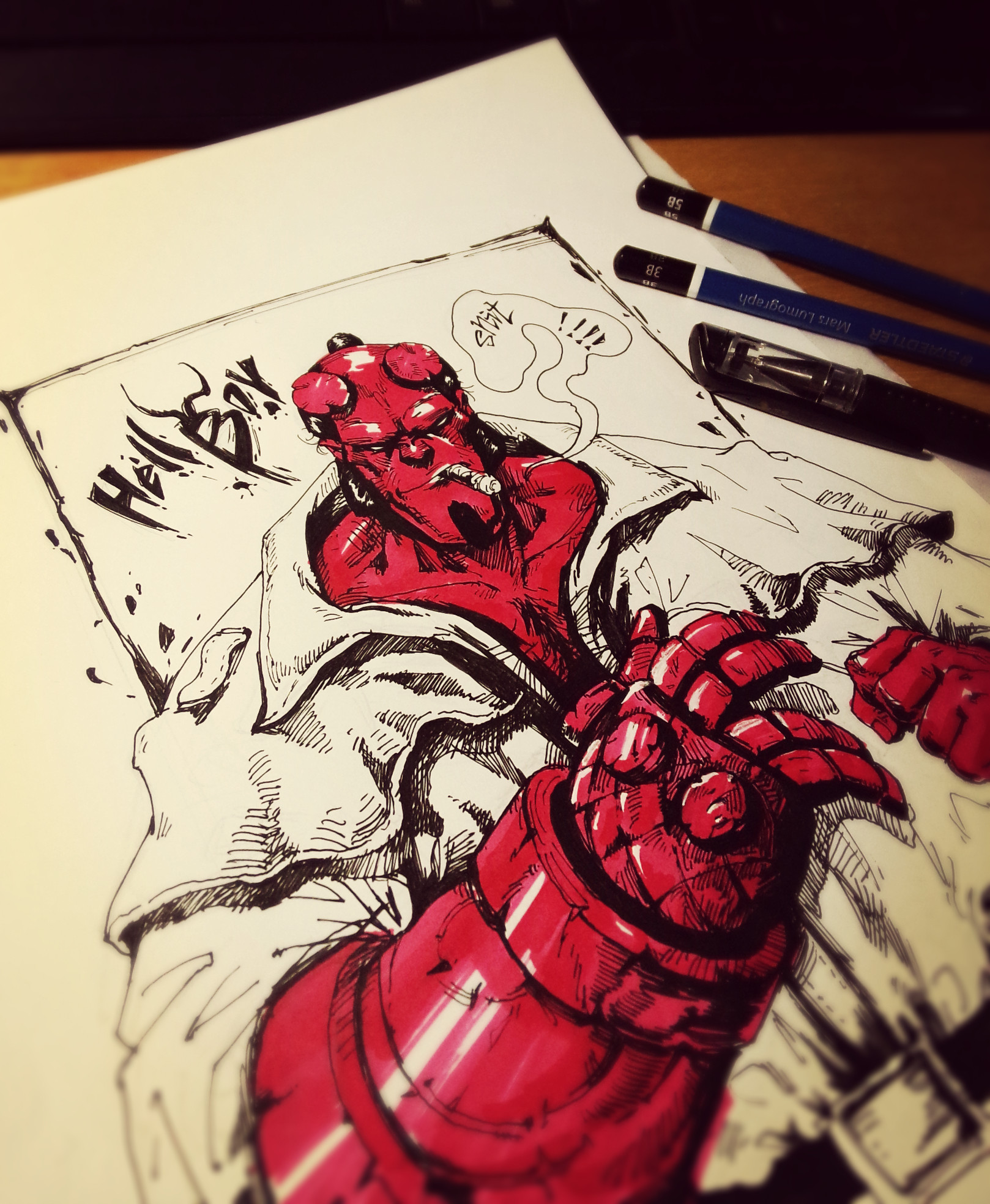 ArtStation - Hellboy