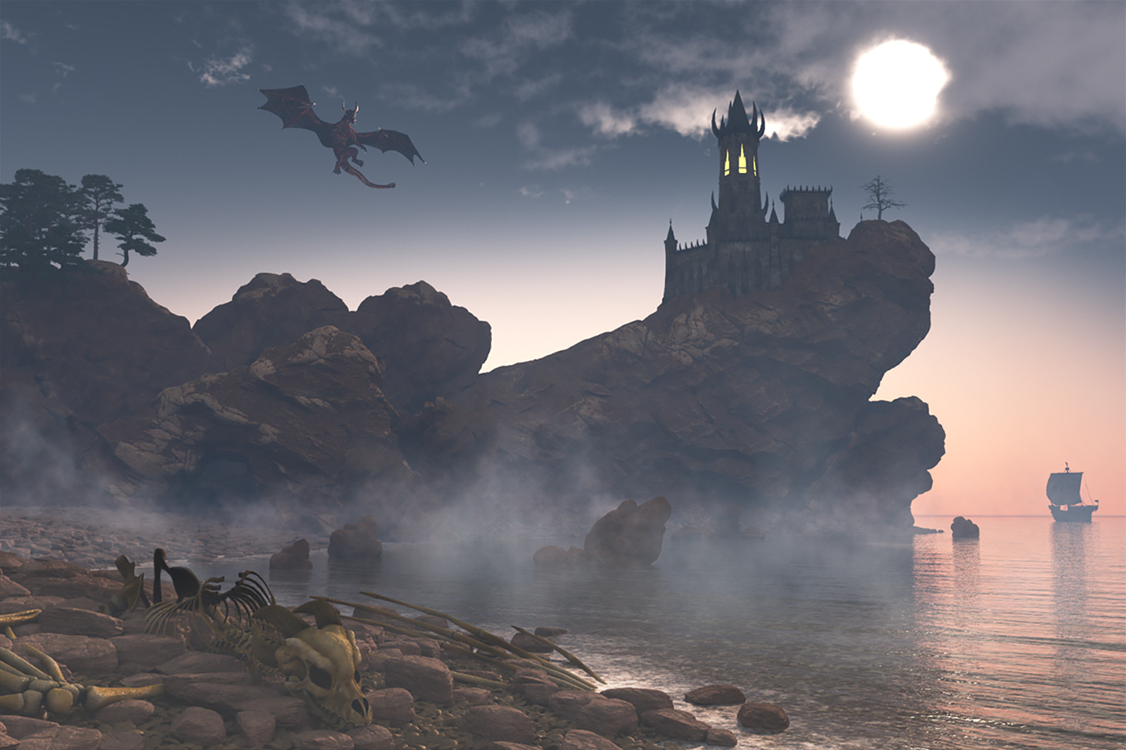 ArtStation - Forgotten Realms. Sword Coast.