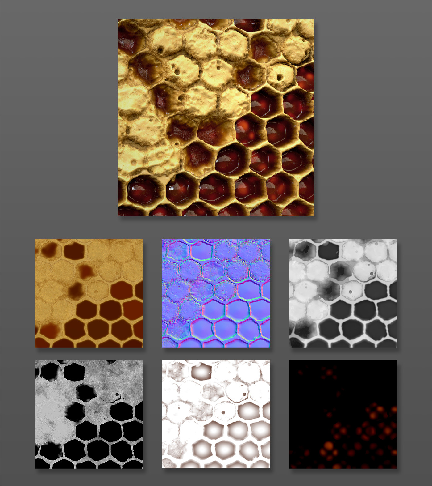 Jeff Kleinzweig - Honeycomb - Substance Designer