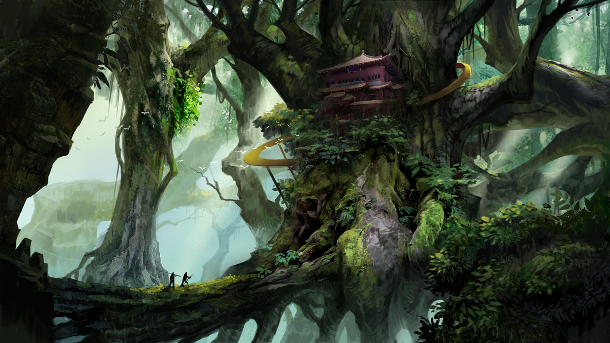 ArtStation - tree house