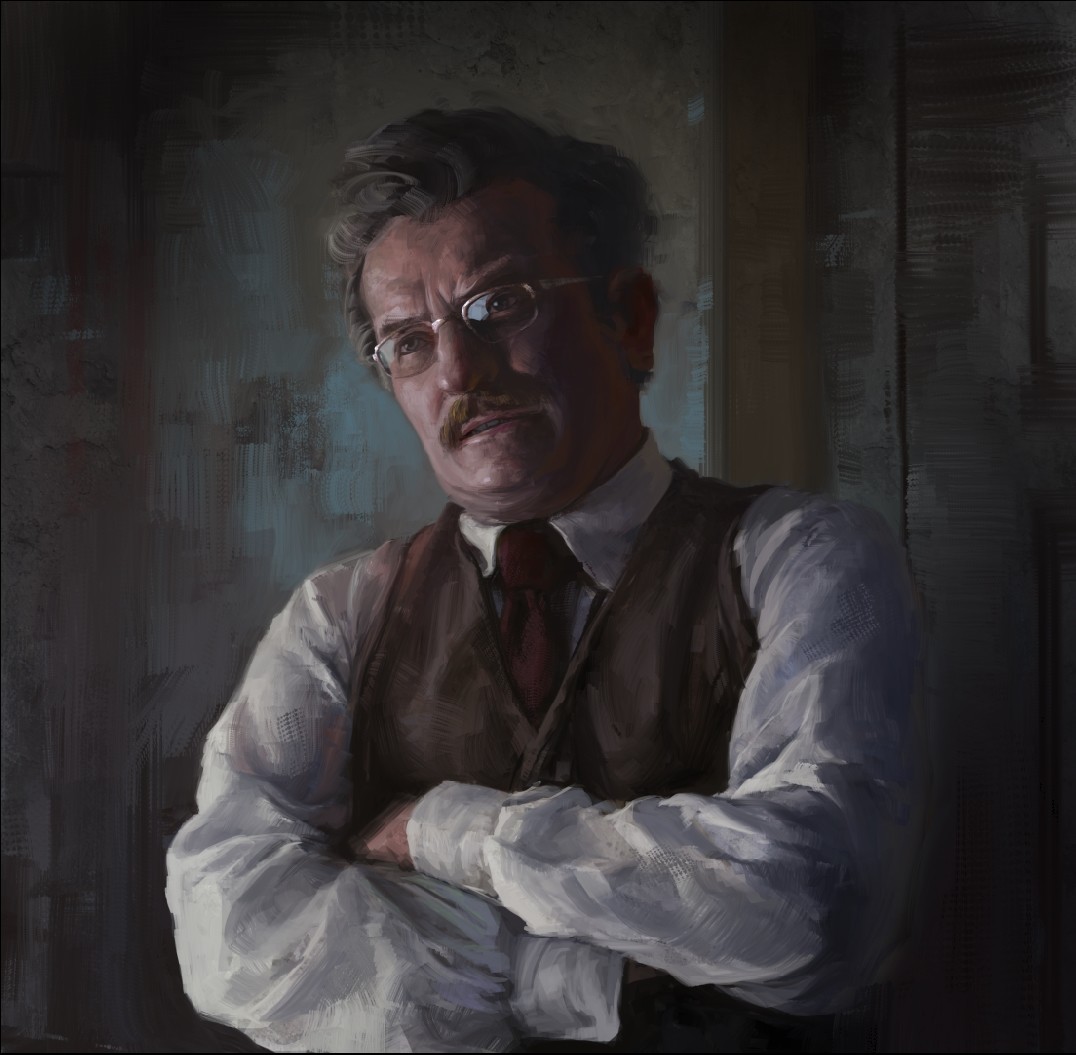 ArtStation - Figure painting excecise 1/n the man in "The Exorcist"