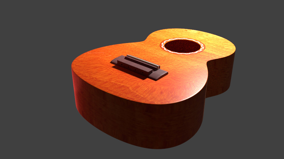 ArtStation - WIP ukulele tutorial