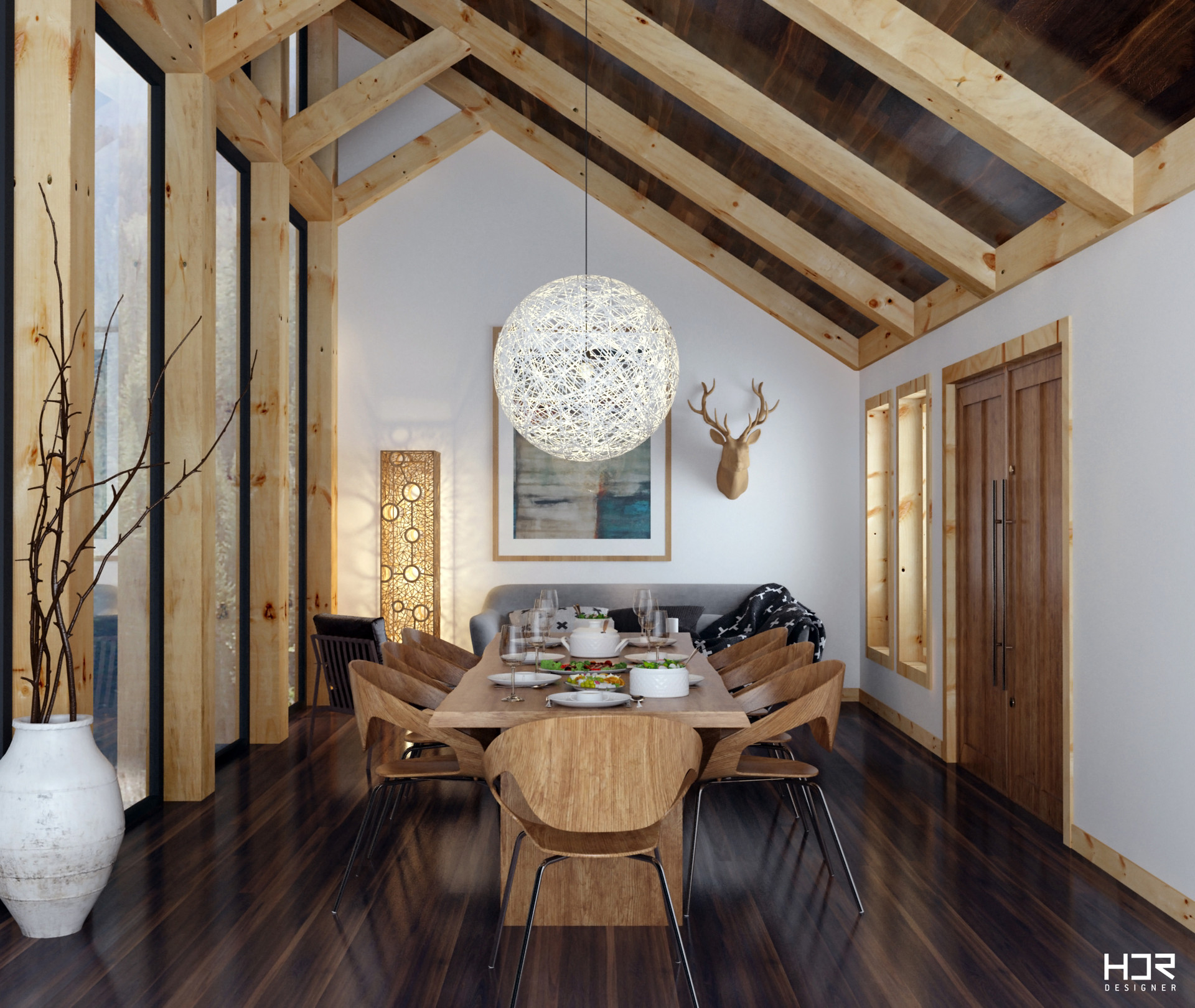 ArtStation - Rustic living