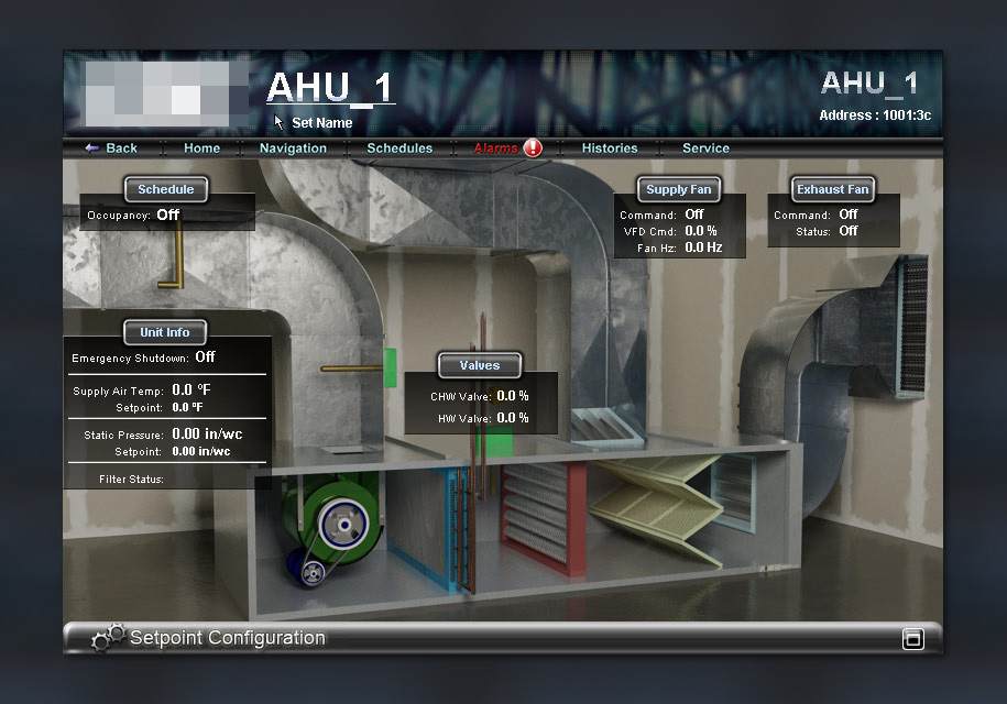 David Flagg - HVAC Graphic Interface Design