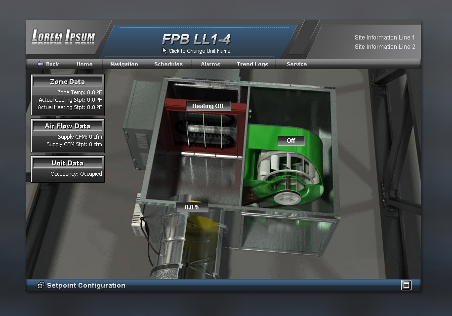 David Flagg - HVAC Graphic Interface Design