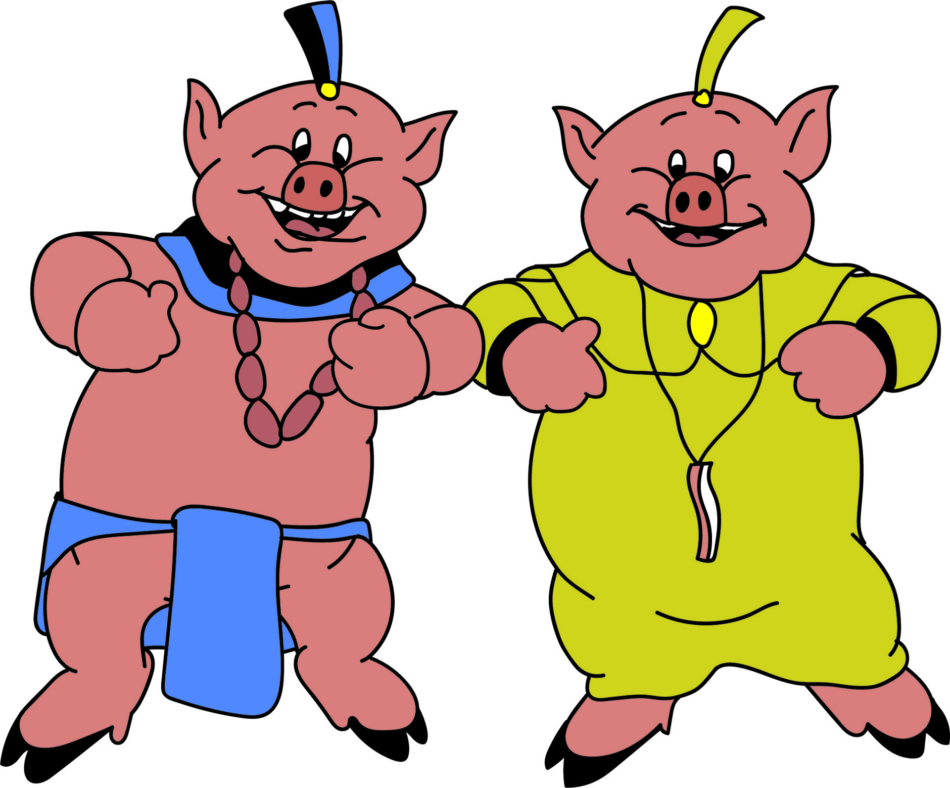 ArtStation - Egyptian Brother Pigs