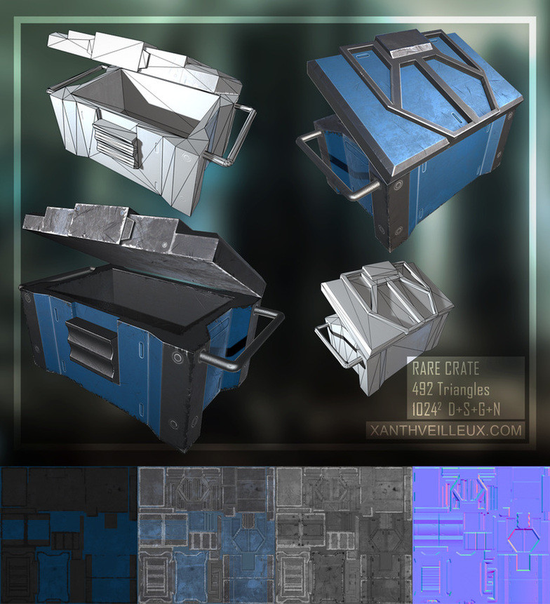 ArtStation - World War Machine Loot Crates