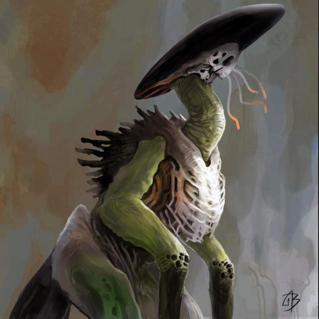 ArtStation - Alien concept 03