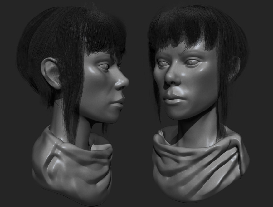 ArtStation - Zbrush sketches