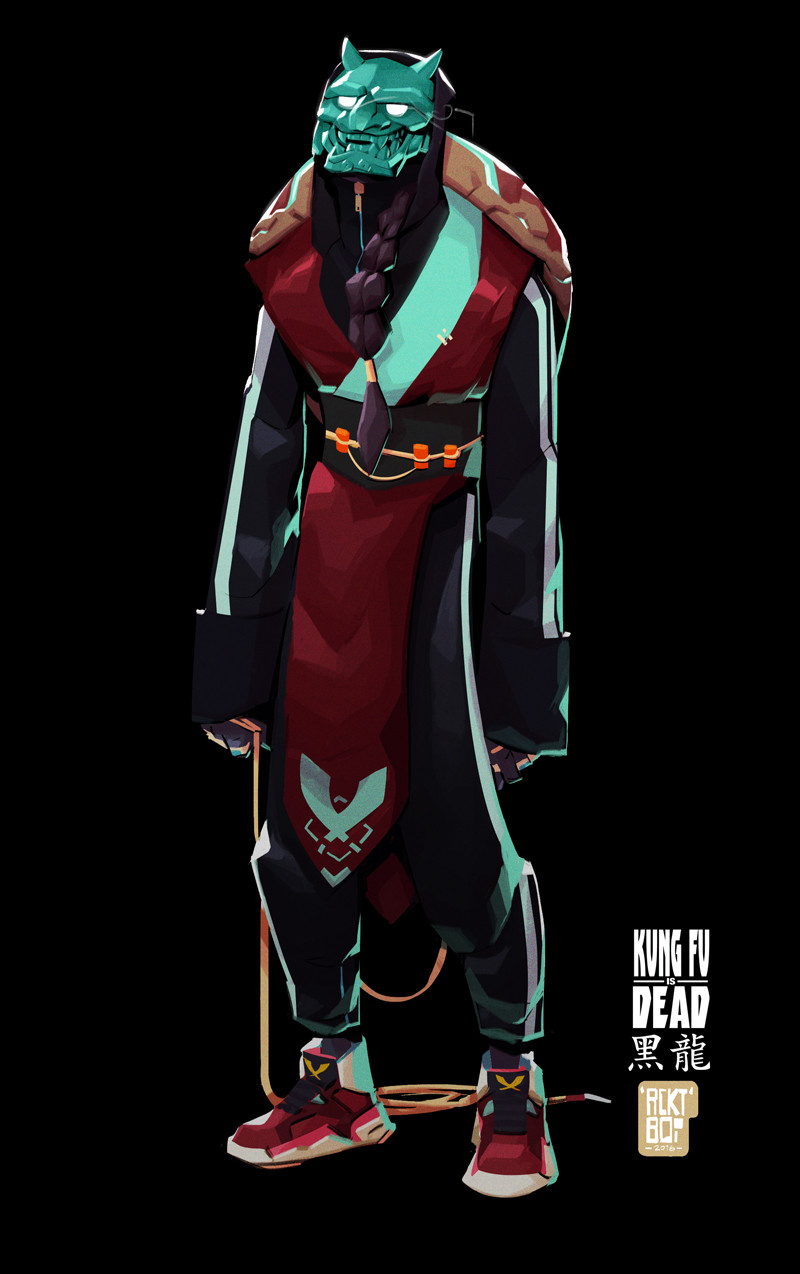 ArtStation - Red Lotus Agent