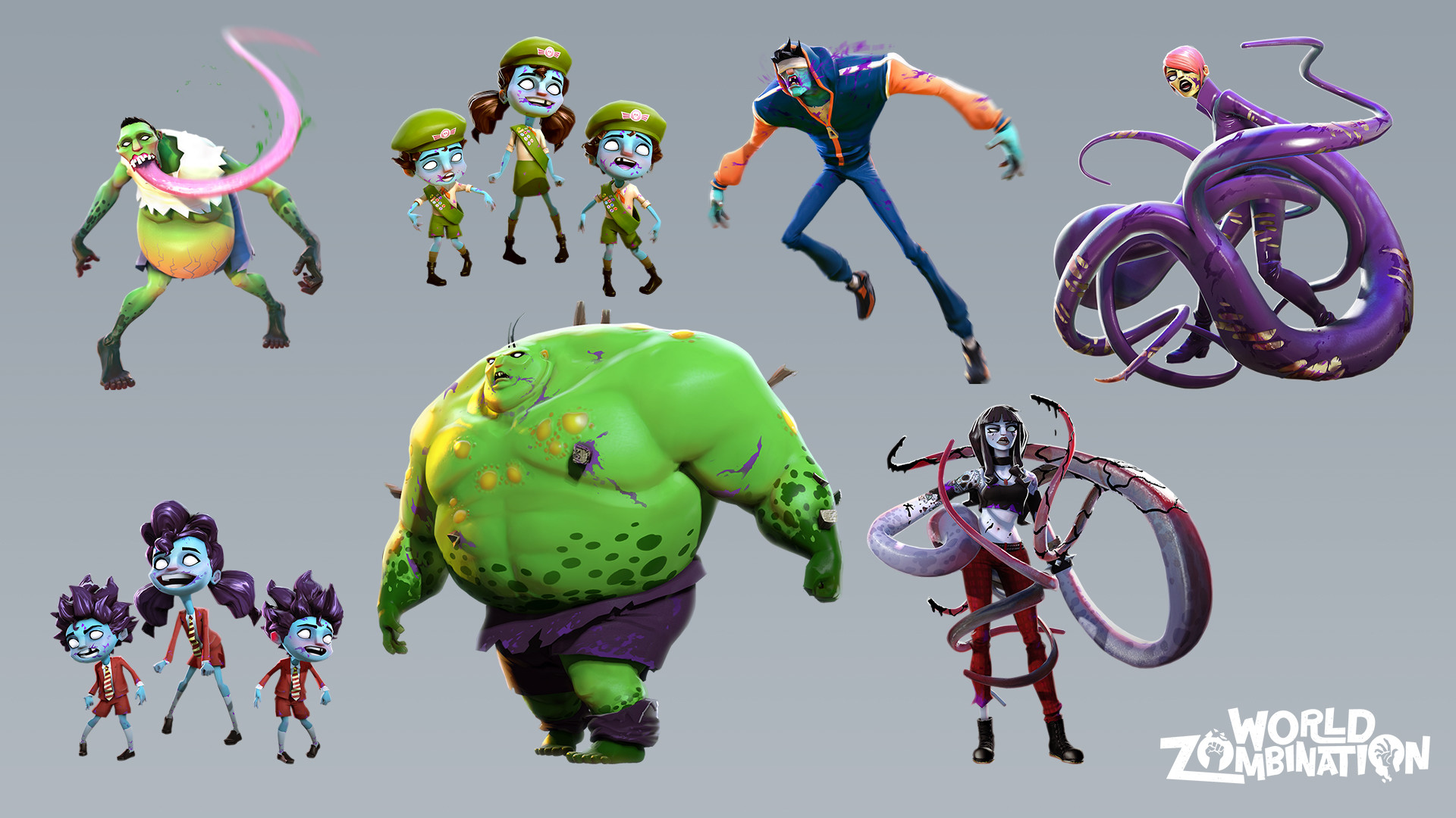 ArtStation - World Zombination, Unit Art