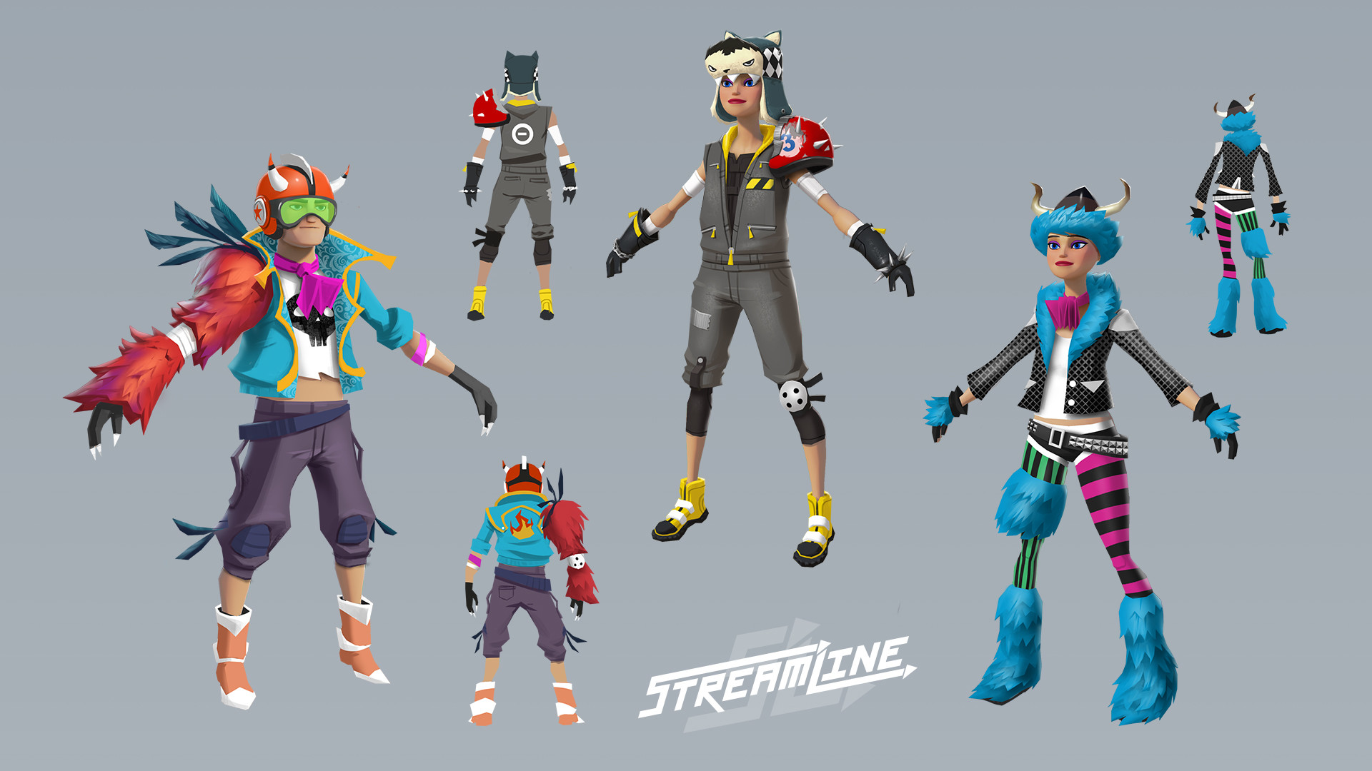Damon Iannuzzelli - Streamline, Character and outfit concepts