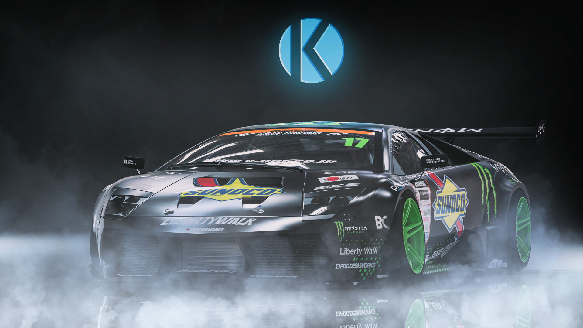 ArtStation - coming soon... Lambo Monster Energy