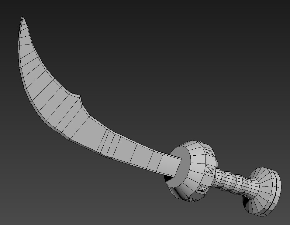 ArtStation - Windshear sword model