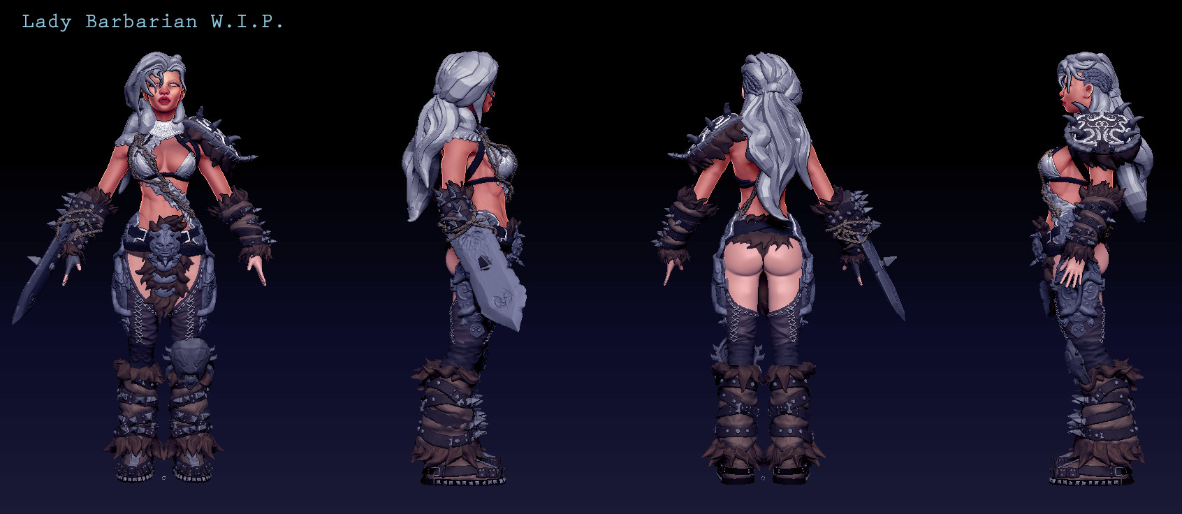 ArtStation - New character model in progress