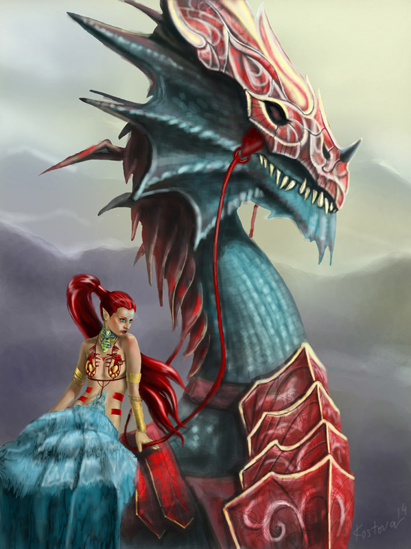 ArtStation - Dragon Lady