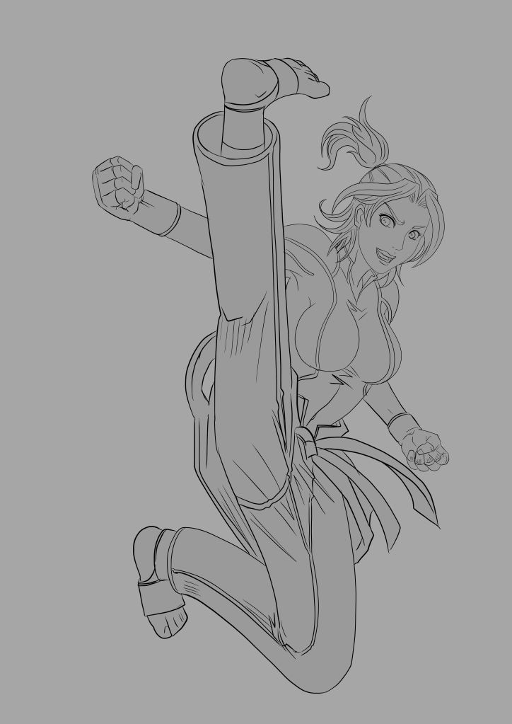 street fighter ken coloring pages