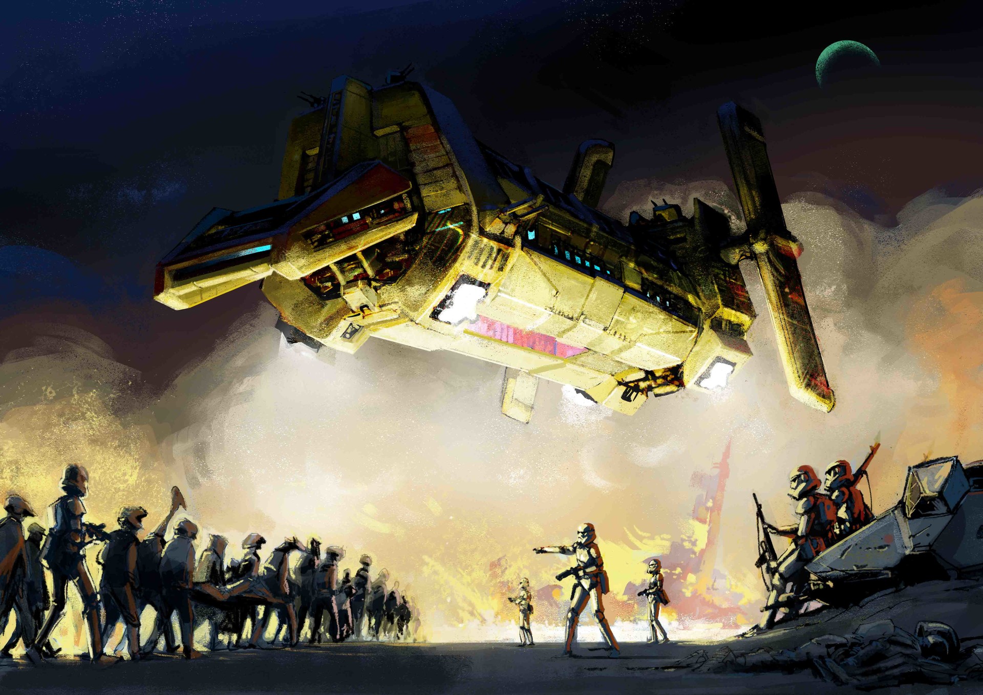 ArtStation - Imperial Prison Ship