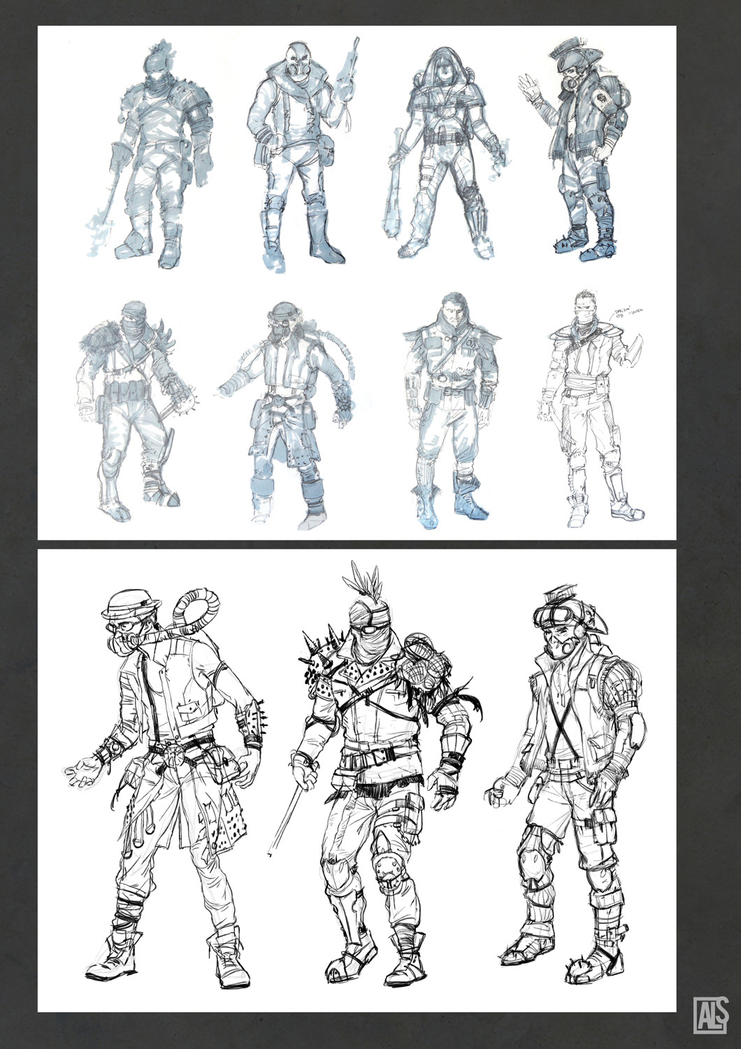 how to draw dying light