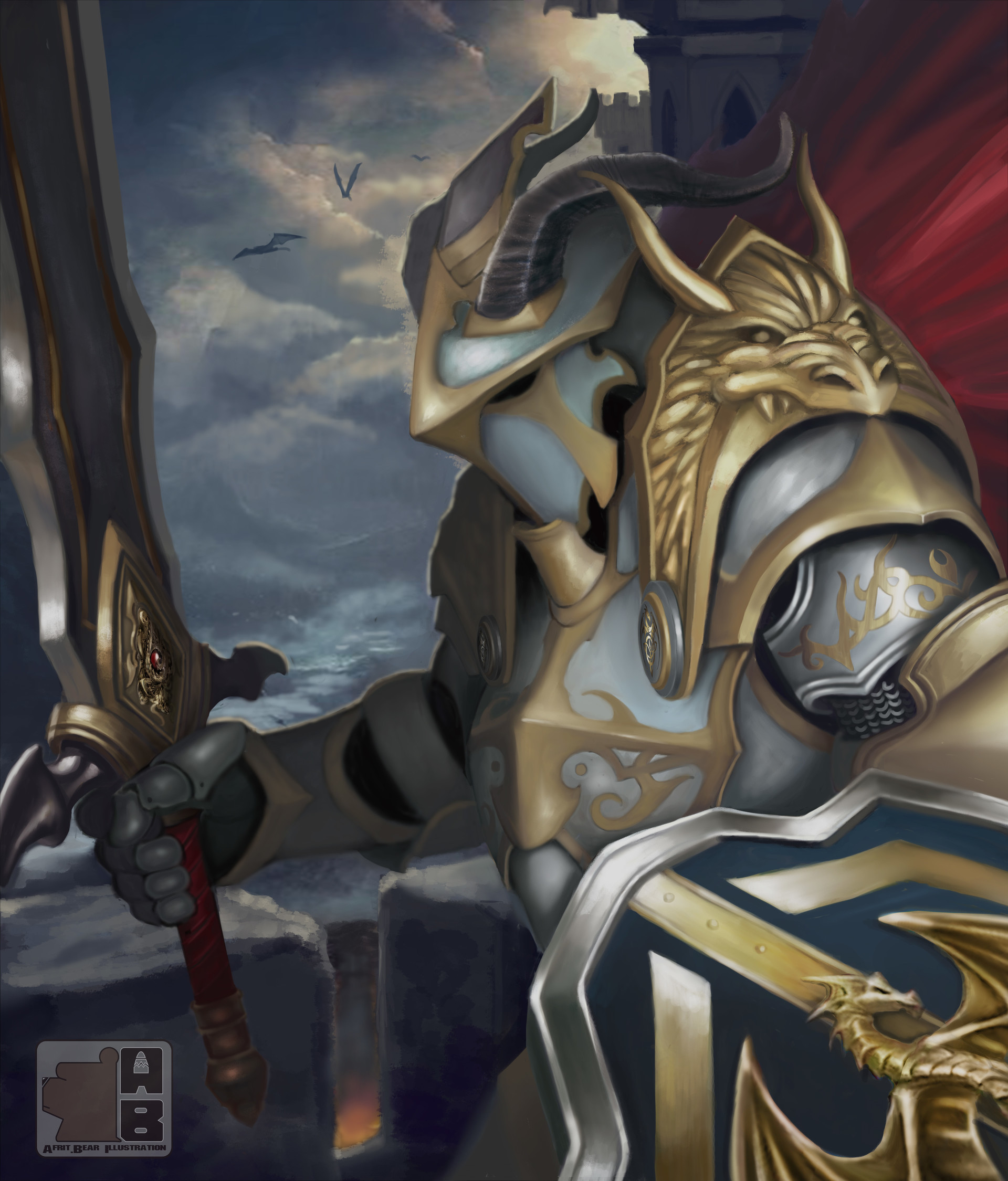 ArtStation - DRAGON KNIGHT