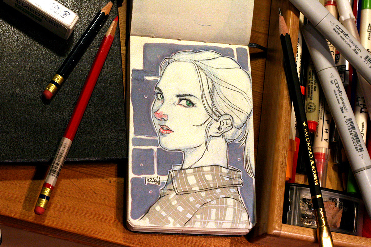 Tozani - Sketches Portraits 2015