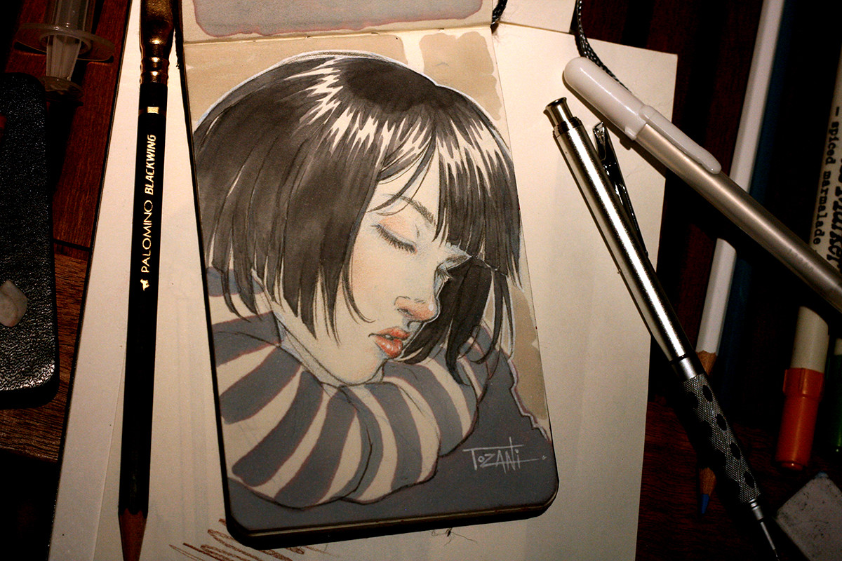 Tozani - Sketches Portraits 2015