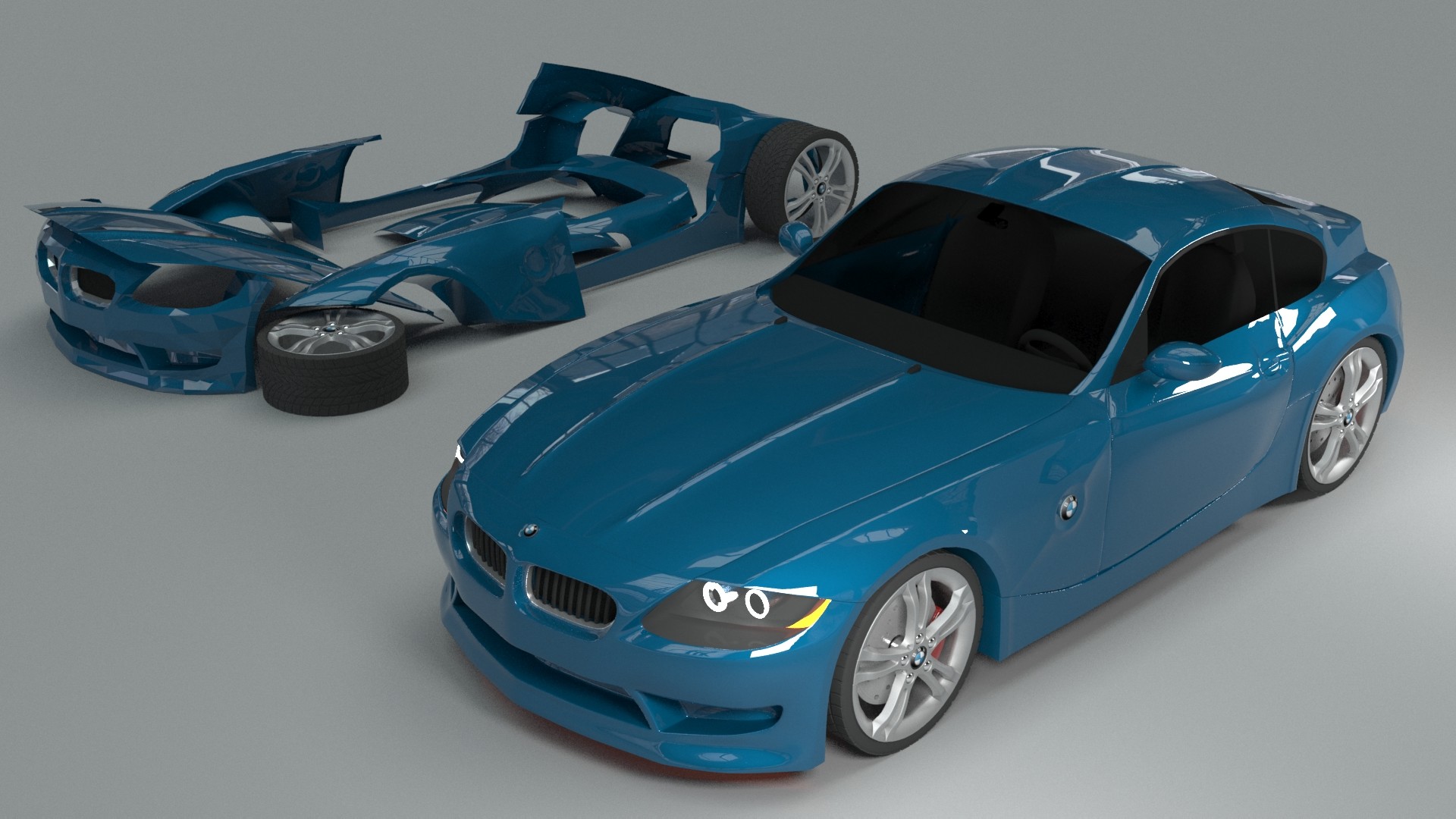 ArtStation - 3D car