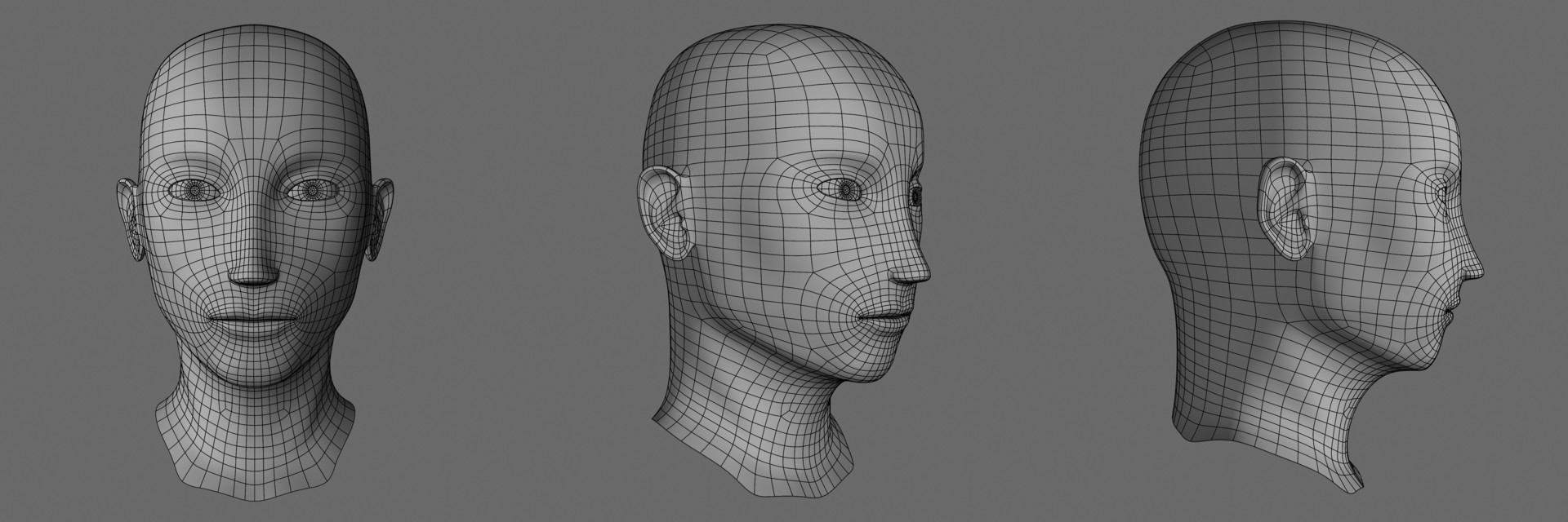 ArtStation - Female Wireframes